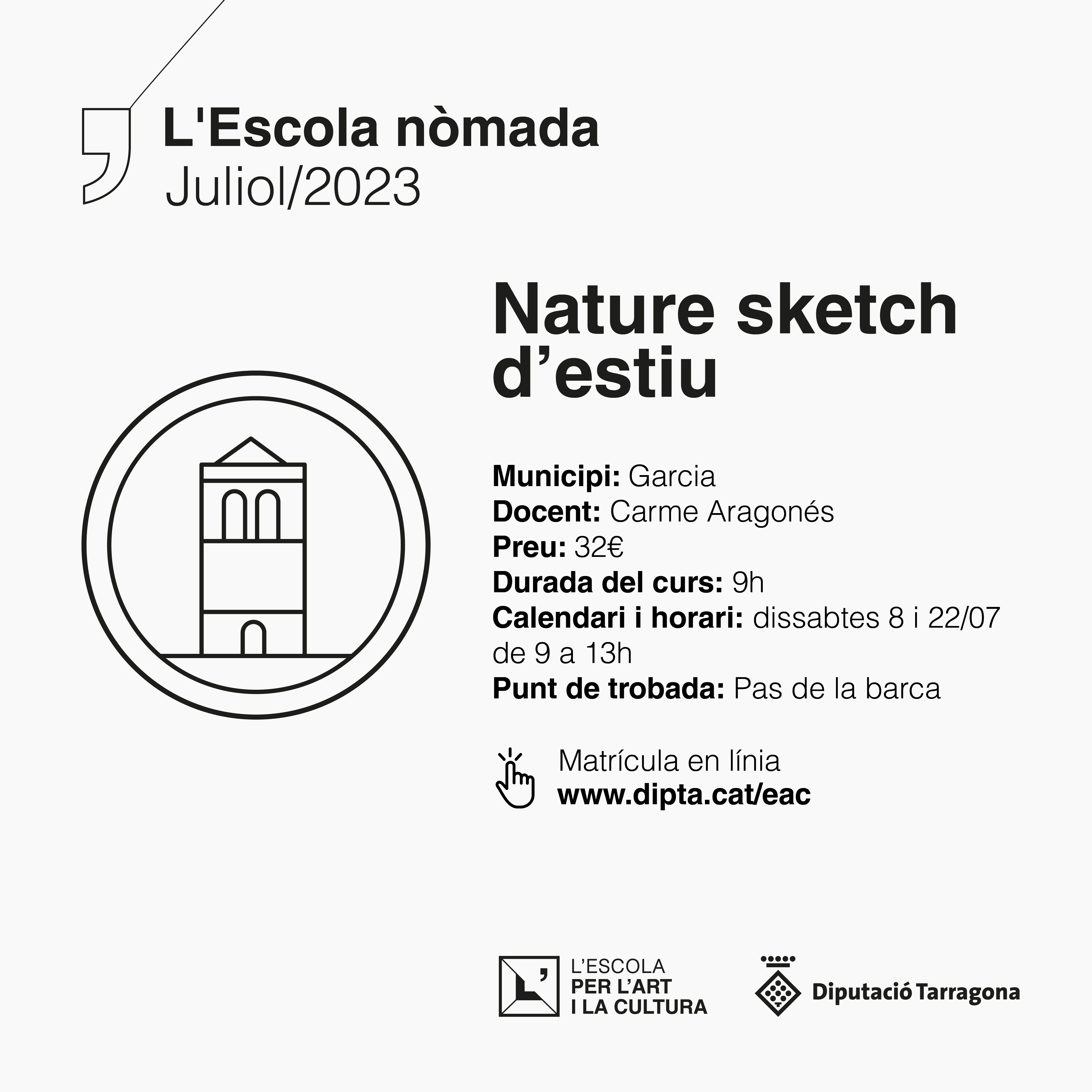 Nature Sketch a l'estiu | Formació | EAC | Dipta